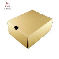 China Recycled Corrugated Shoe Box The Perfect Solution for Eco-Friendly Shoe Packaging for sale
