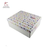China Custom Recycled Corrugated Shoe Box The Eco-Friendly Packaging Solution for sale