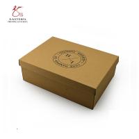 China Costom Brown/CMYK Corrugated Box Packaging For Foldable Boxes With Lid for sale
