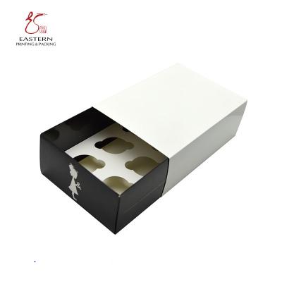 China Easy To Assemble Cupcake Paper Box For Cake Craft And Box Customized for sale