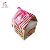 China Recyclable Easy to Assemble Cupcake Box | Eco-Friendly Hut Shape Cake Packaging for sale