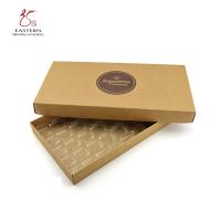 China Kraft cardboard packaging box for chocolate | food paper packaging boxes for sale