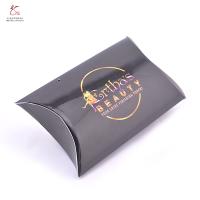 China Custom Eco-Friendly Glossy Lamination Pillow Box Packaging for sale