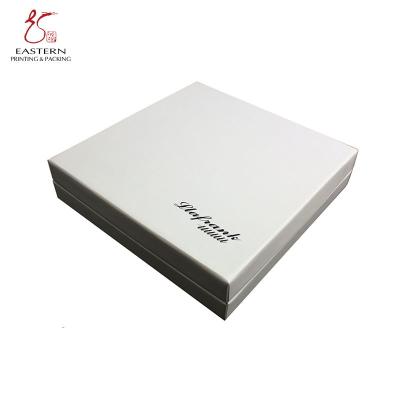 China Custom Square Paper Gift Box with Lid for Scarves Ties 1000pcs MOQ for sale
