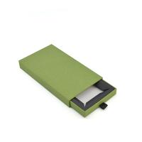 China Custom Green Paperboard Packaging Box with Insert Customized Logo Corrugated Board for sale