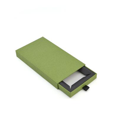 China Custom Green Paperboard Packaging Box with Insert Customized Logo Corrugated Board for sale