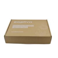 China Easy Assemble Corrugated Cardboard Shipping Boxes Custom Design Silk Screen Printing 120x80x60 cm for sale