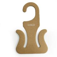China Custom Printed Cardboard Shoe Hangers for Luxury Sandal Brands 3mm Thick for sale