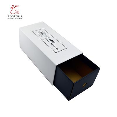 China Custom Printed Corrugated Cardboard Shoe Box with Logo Single Slide 4 Color Offset for sale