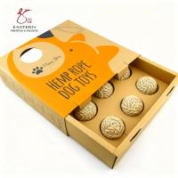 China Custom Printed Kraft Corrugated Cardboard Gift Box for Dog Puppy Toys Packaging 4 Color Offset for sale