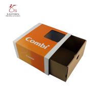 China Slidding Boxes Corrugated Cardboard | Custom Printed Shoe Box With Window for sale