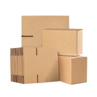 China Packaging Corrugated Cardboard Box Flat Pack Stackable Yes Recyclable Material Perfect for Shipping Storage and Handling for sale