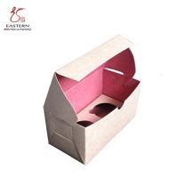 China Custom Kraft Paper Cake Box 8 Inch with Pantone Color SGS Approved for sale