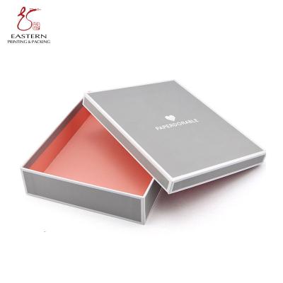China Gray Colour 1200gsm Hard Cardboard Gift Boxes For Clothes for sale