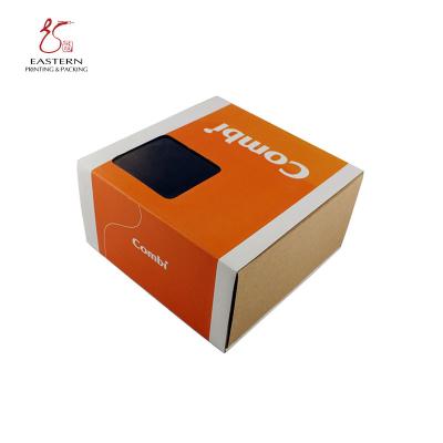 China Corrugated Paperboard 6cm height Sliding Paper Box With Custom Logo for sale