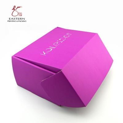 China Double Sided Panton Color Printed Corrugated Box 12cm Height for sale