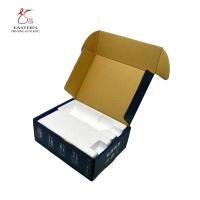 China Custom Corrugated Cardboard Shipping Boxes with Foam Insert for Bulb Packaging 4 Color Offset Printing for sale