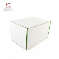 China Eastern 12cm Width Corrugated Cardboard Shipping Boxes With Colorful Inside for sale