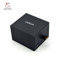 China Custom Printed Cardboard Boxes 65mm Width Sliding Jewelry Box with Custom Logo for sale