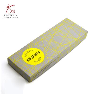 China Lid And Bottom 30mm Thick Printed Cardboard Boxes With Paper Insert for sale