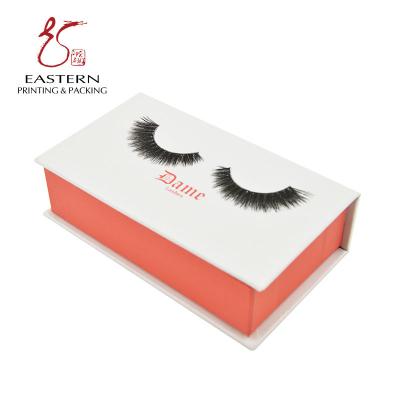 China Custom Printed Eyelash Packaging Box 10cm Length Eco Friendly Corrugated Paper for sale