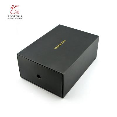 China Foldable Corrugated Kraft Paper Shoe Box 29.5x20x10cm for High Heels Custom Size for sale