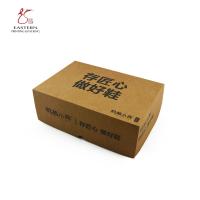China Custom Kraft Paper Corrugated Shoe Box 32.5x20.5x11.2cm for Sports Shoes for sale