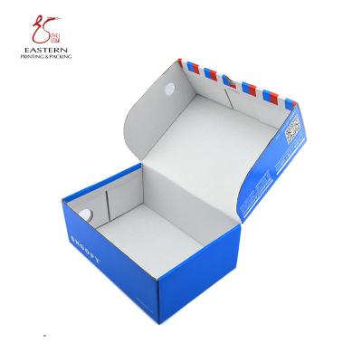 China Custom Corrugated Shoe Box for Children Shoes 4 Color Offset Printing for sale