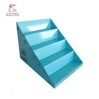 China SGS Custom Cardboard Floor Displays With Glossy Lamination for sale