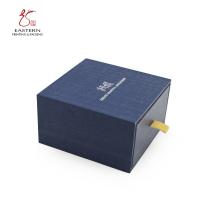 China Custom CMYK Logo Printed Kraft Paper Drawer Box for Luxury Watch Packaging for sale