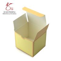 China SGS Foldable Cardboard Cosmetic Packaging Custom logo printed for sale