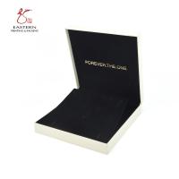 China Custom Cardboard Jewelry Box with Velvet Lining for Pearl Necklace 4 Color Offset Printing for sale