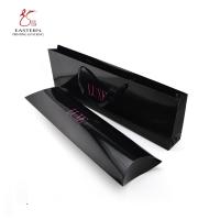 China Custom Hair Packaging Paper Gift Bags with Handles 4 Color Offset Printing Eco Friendly for sale
