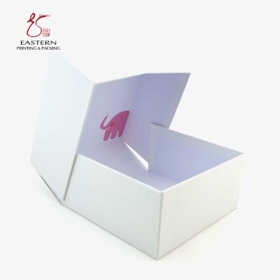 China Customized Size Eastern Hard Cardboard Gift Boxes For Baby Shoes for sale