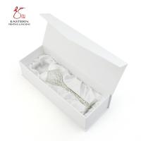 China Custom Cardboard Wine Glass Gift Box 65mm Width SGS Approved for Wedding Party for sale