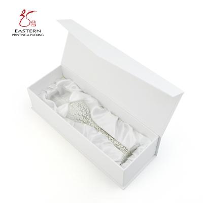 China Custom Cardboard Wine Glass Gift Box 65mm Width SGS Approved for Wedding Party for sale