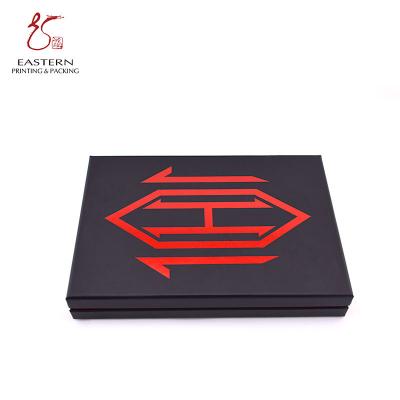 China Custom Printed Rigid Cardboard Packaging Boxes with Lid for Clothing 500 Pcs MOQ for sale