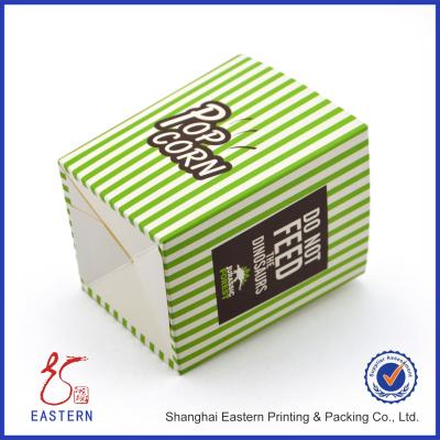 China Custom Food Grade Cardboard Packaging Boxes Auto Lock Bottom 4 Color Offset Printing for sale