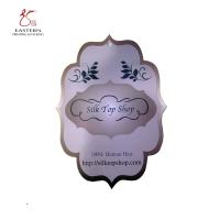 China Custom Hair Extension Packaging Box 350gsm Art Paper with Window and Ribbon for sale