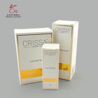 China Custom Flat Cardboard Cosmetic Boxes for Body Scrub with CMYK Printing SGS Certified for sale