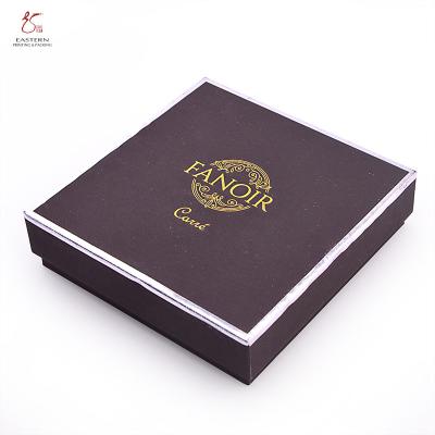 China Custom 120gsm Chocolate Packaging Paper Box with Spot UV and Hot Stamping for sale