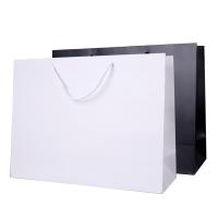China Custom Printed Paper Shopping Bags with Handles 13x19x6cm Kraft Gift Packaging for sale