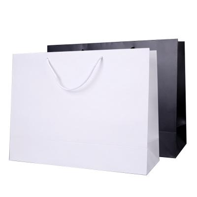 China Custom Printed Paper Shopping Bags with Handles 13x19x6cm Kraft Gift Packaging for sale