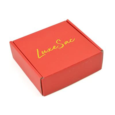 China Custom Corrugated Jewelry Mailer Boxes CMYK 4C Printing Custom Size for sale