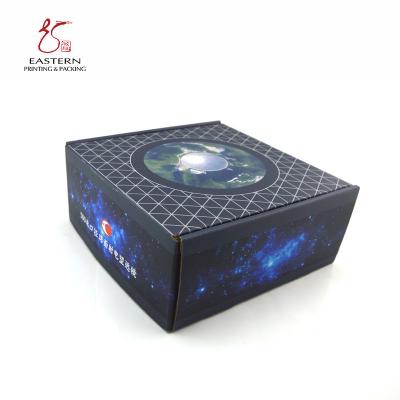 China Custom Corrugated Cardboard Carton Box Collapsible Sturdy Paperboard 4 Color Printing for sale
