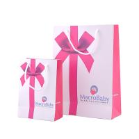 China Custom Cute Design Ivory Board Paper Bag for sale