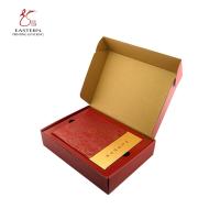 China Custom Size Cardboard Shipping Boxes | Custom Colored Printing Corrugated Cardboard Box With Insert for sale