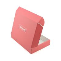 China Custom Folding Corrugated Cardboard Shipping Boxes 30x20x5 cm CMYK Printing for sale