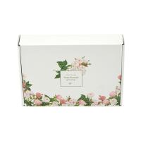 China Custom Printed 4C Corrugated Cardboard Box Recycled Material UV Coating 20x14x4cm for sale