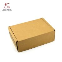China Brown Corrugated Cardboard Storage Box Foldable Compostable Shipping Boxes Custom Size for sale
